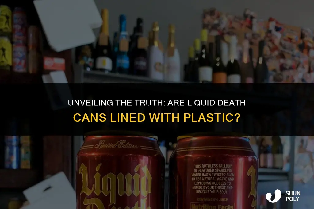 Unveiling The Truth: Are Liquid Death Cans Lined With Plastic? | ShunPoly