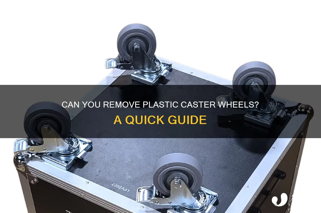 Can You Remove Plastic Caster Wheels? A Quick Guide | ShunPoly