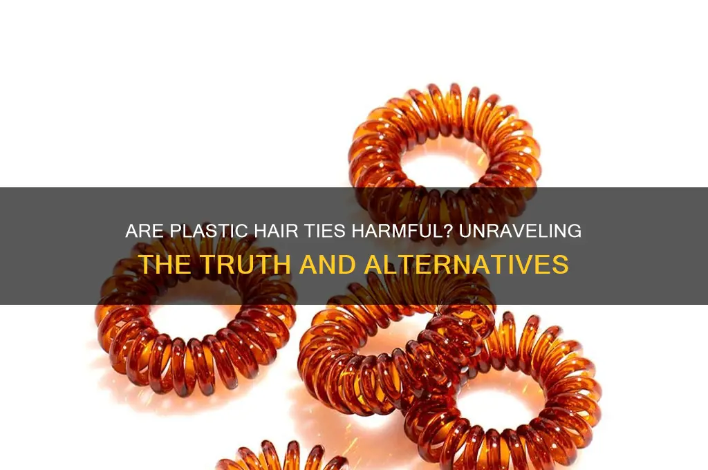 Are Plastic Hair Ties Harmful? Unraveling The Truth And Alternatives ...