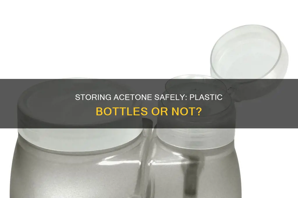 Storing Acetone Safely: Plastic Bottles Or Not? | ShunPoly
