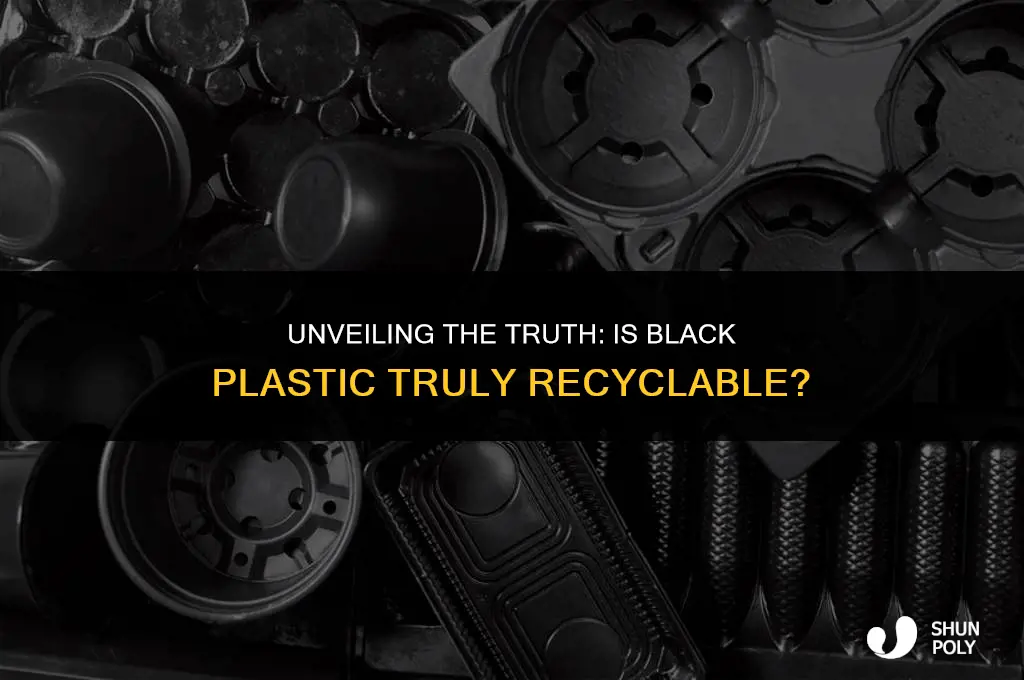 Unveiling The Truth: Is Black Plastic Truly Recyclable? | ShunPoly