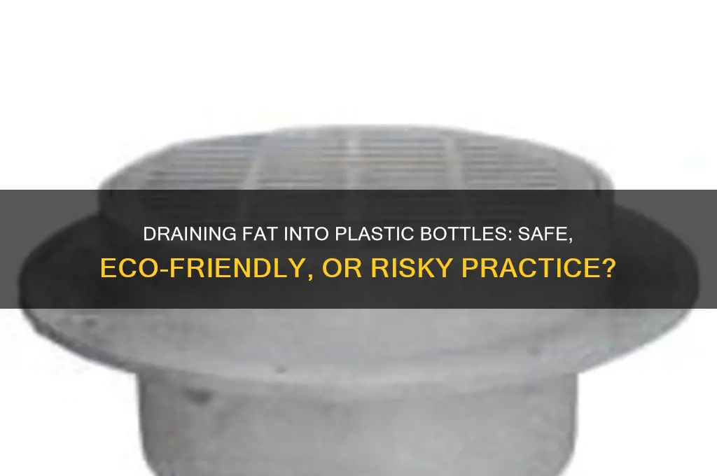 Draining Fat Into Plastic Bottles: Safe, Eco-Friendly, Or Risky ...