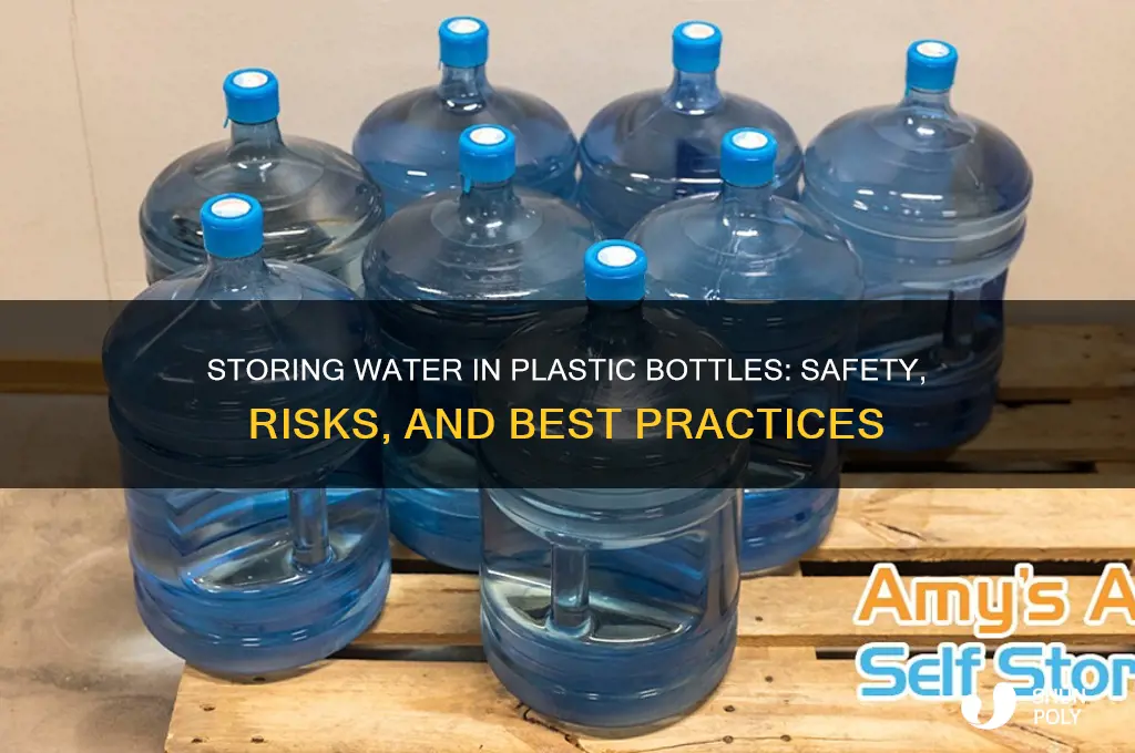 Storing Water In Plastic Bottles: Safety, Risks, And Best Practices ...