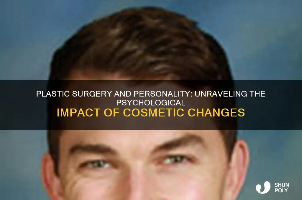 Plastic Surgery And Personality: Unraveling The Psychological Impact Of ...