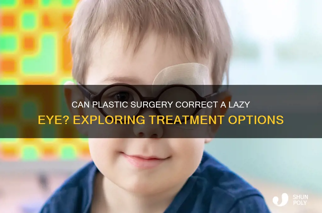 Can Plastic Surgery Correct A Lazy Eye? Exploring Treatment Options ...