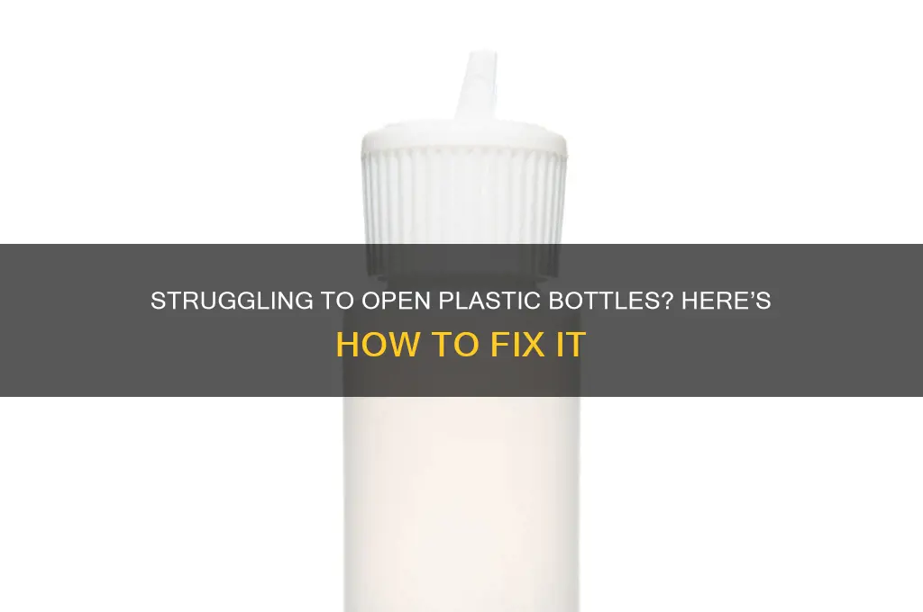 Struggling To Open Plastic Bottles? Here’S How To Fix It | ShunPoly
