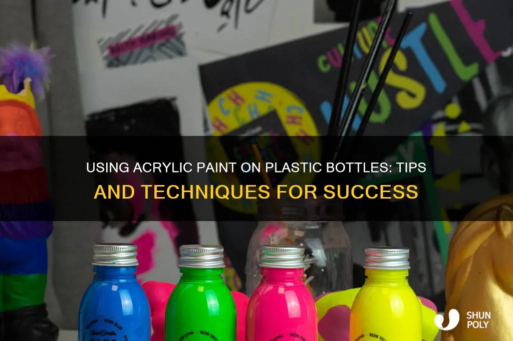 Using Acrylic Paint On Plastic Bottles: Tips And Techniques For Success ...