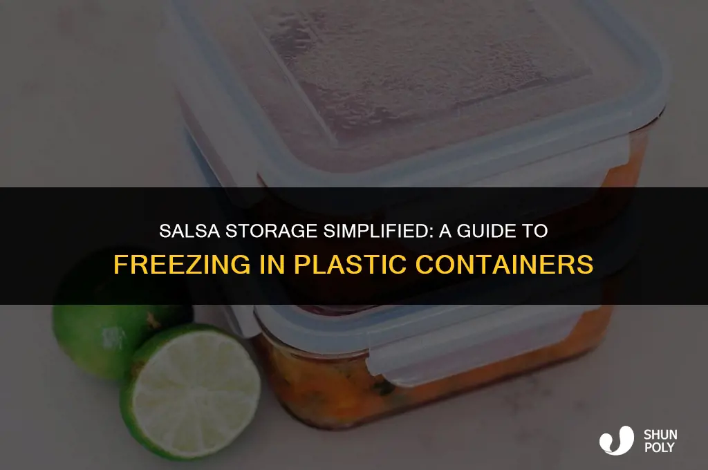 Salsa Storage Simplified: A Guide To Freezing In Plastic Containers ...
