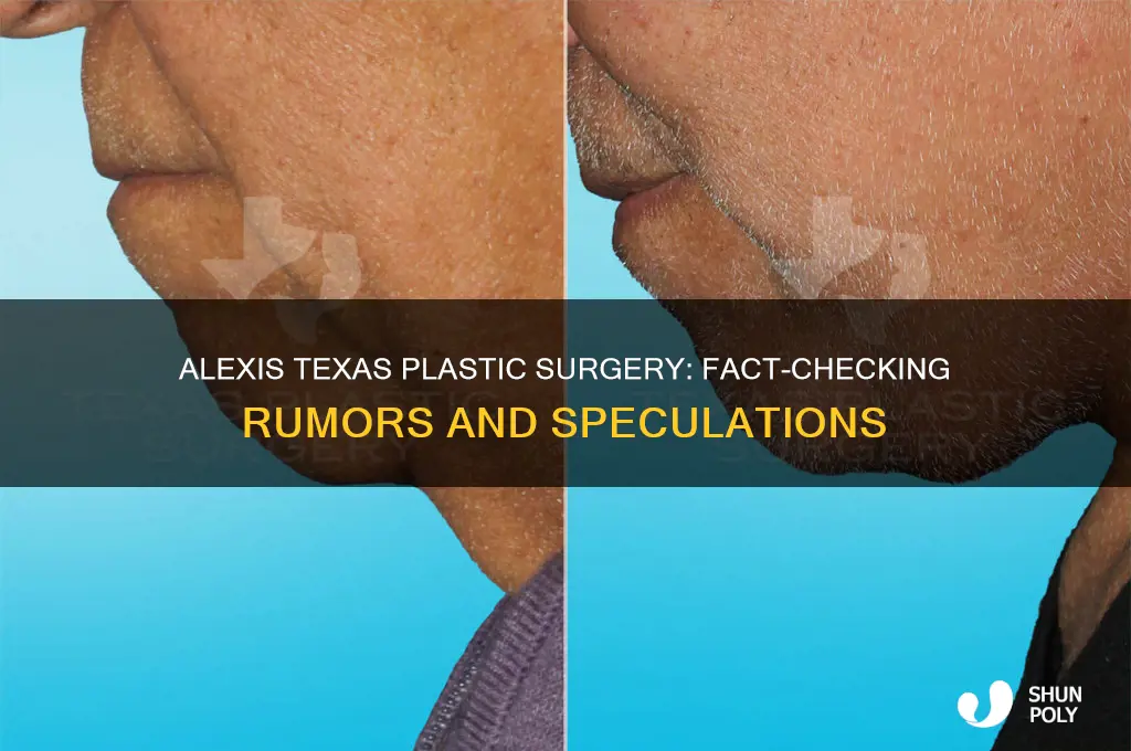 Alexis Texas Plastic Surgery: Fact-Checking Rumors And Speculations ...