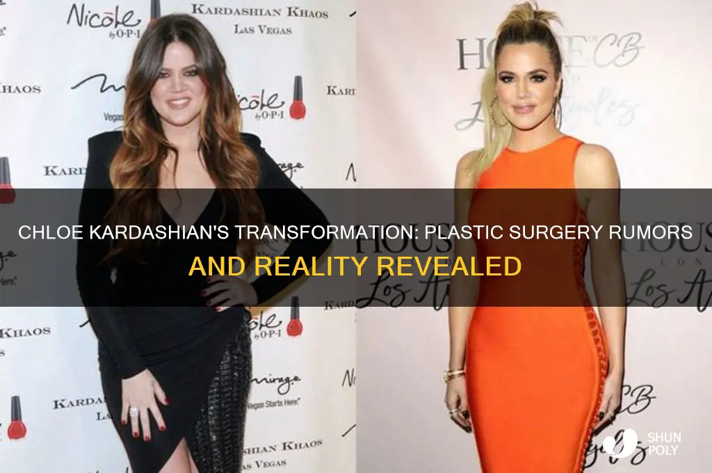 Chloe Kardashian's Transformation: Plastic Surgery Rumors And Reality ...