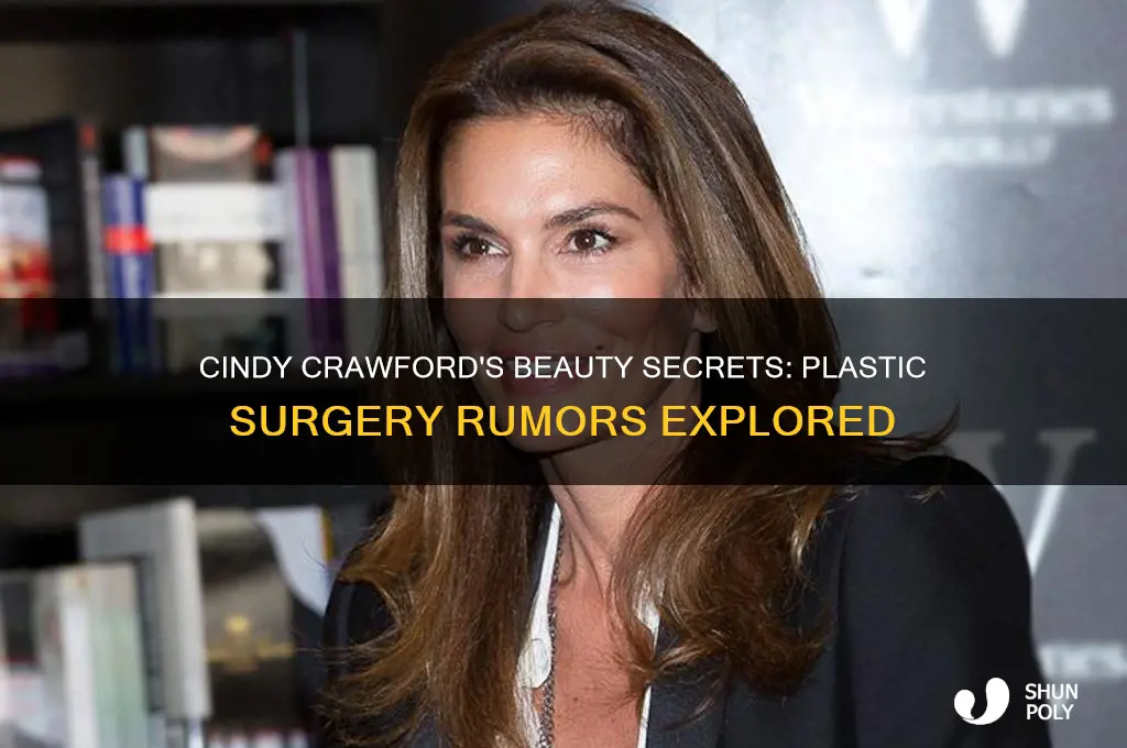 Cindy Crawford's Beauty Secrets: Plastic Surgery Rumors Explored | ShunPoly
