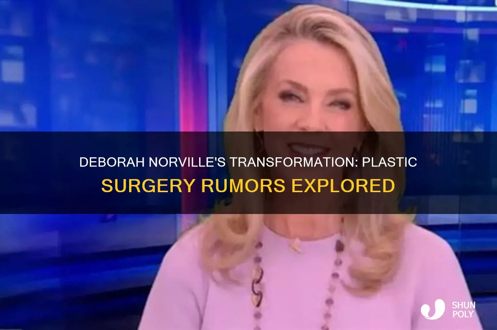 Deborah Norville's Transformation: Plastic Surgery Rumors Explored ...