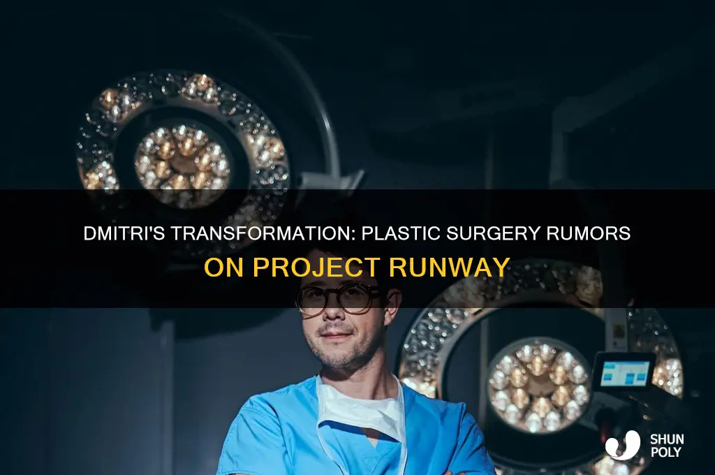 Dmitri's Transformation: Plastic Surgery Rumors On Project Runway ...