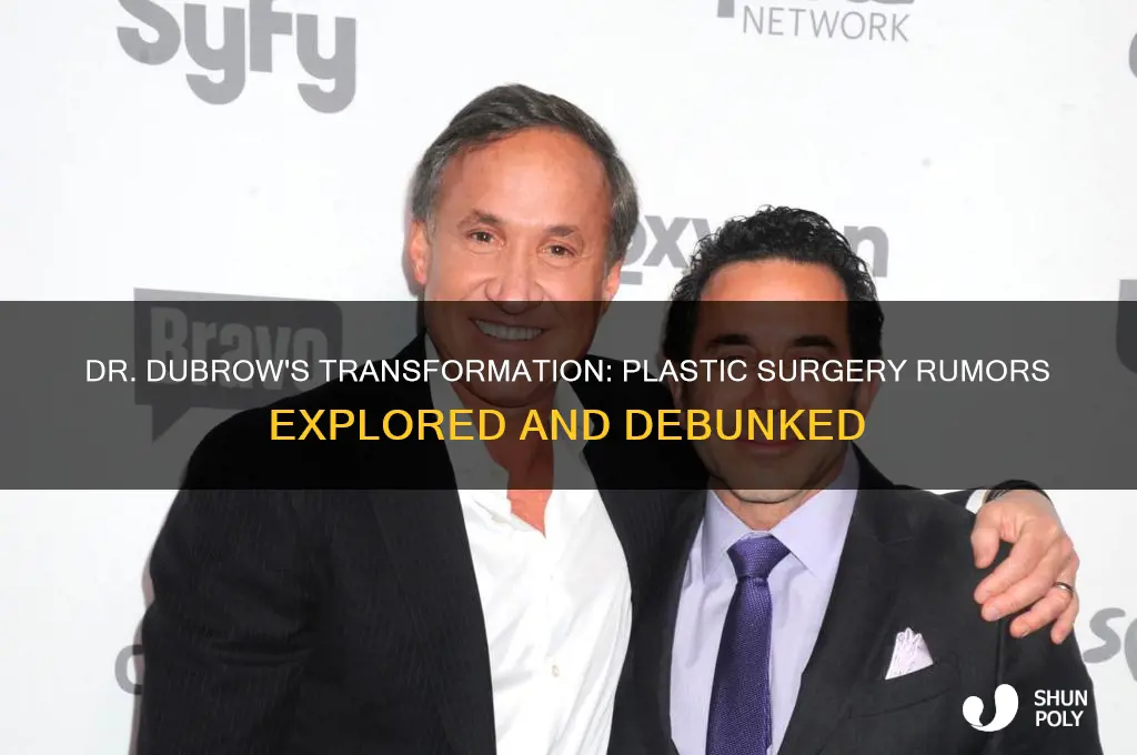 Dr. Dubrow's Transformation: Plastic Surgery Rumors Explored And ...