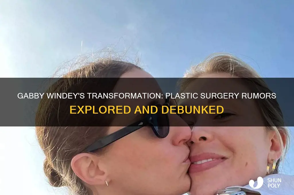 Gabby Windey's Transformation: Plastic Surgery Rumors Explored And ...