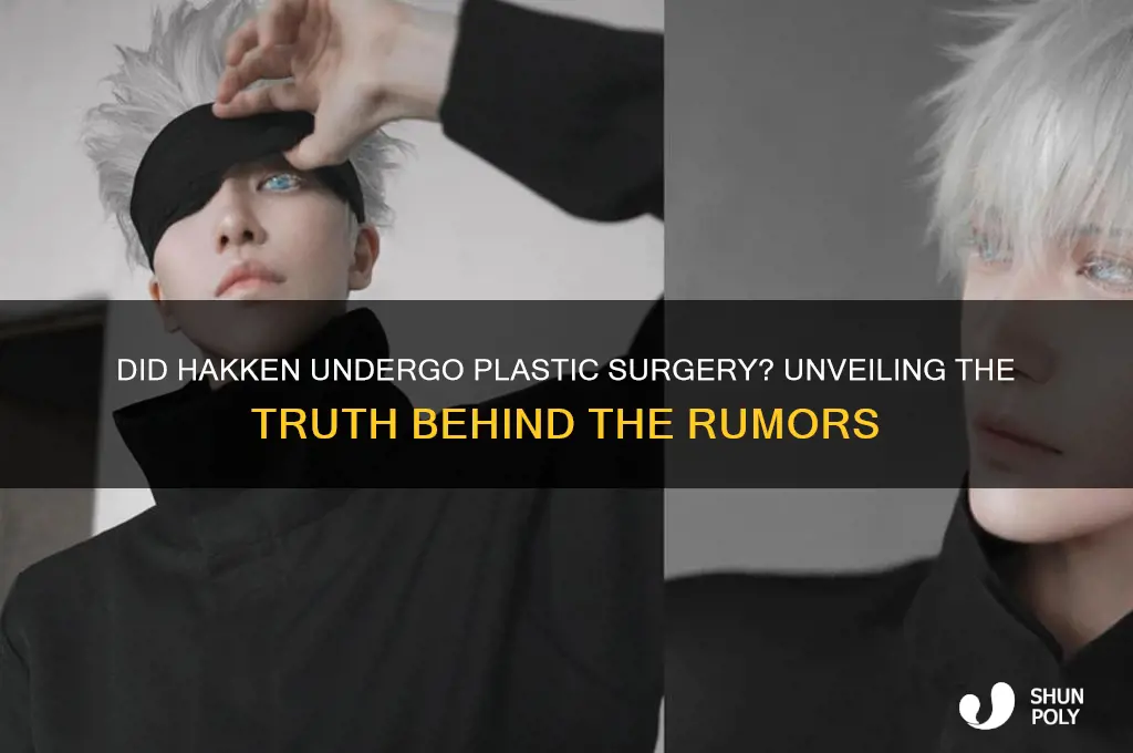 Did Hakken Undergo Plastic Surgery? Unveiling The Truth Behind The ...