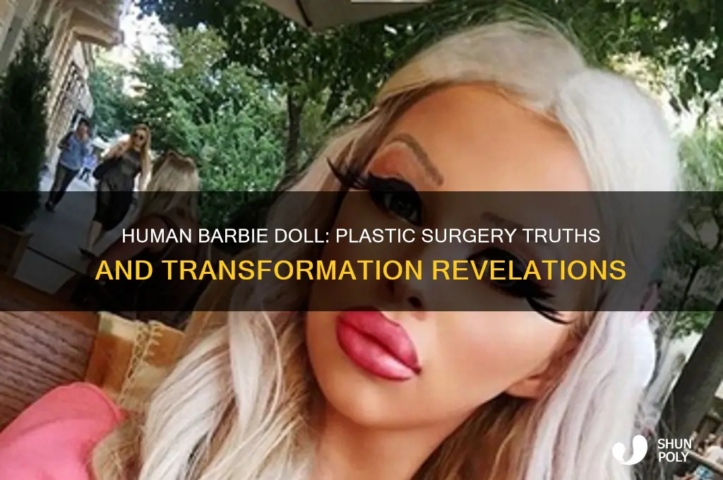 Human Barbie Doll: Plastic Surgery Truths And Transformation ...