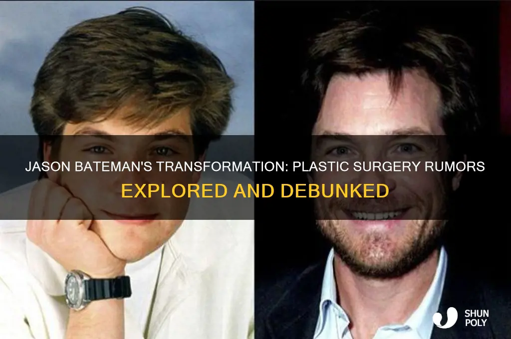Jason Bateman's Transformation: Plastic Surgery Rumors Explored And ...