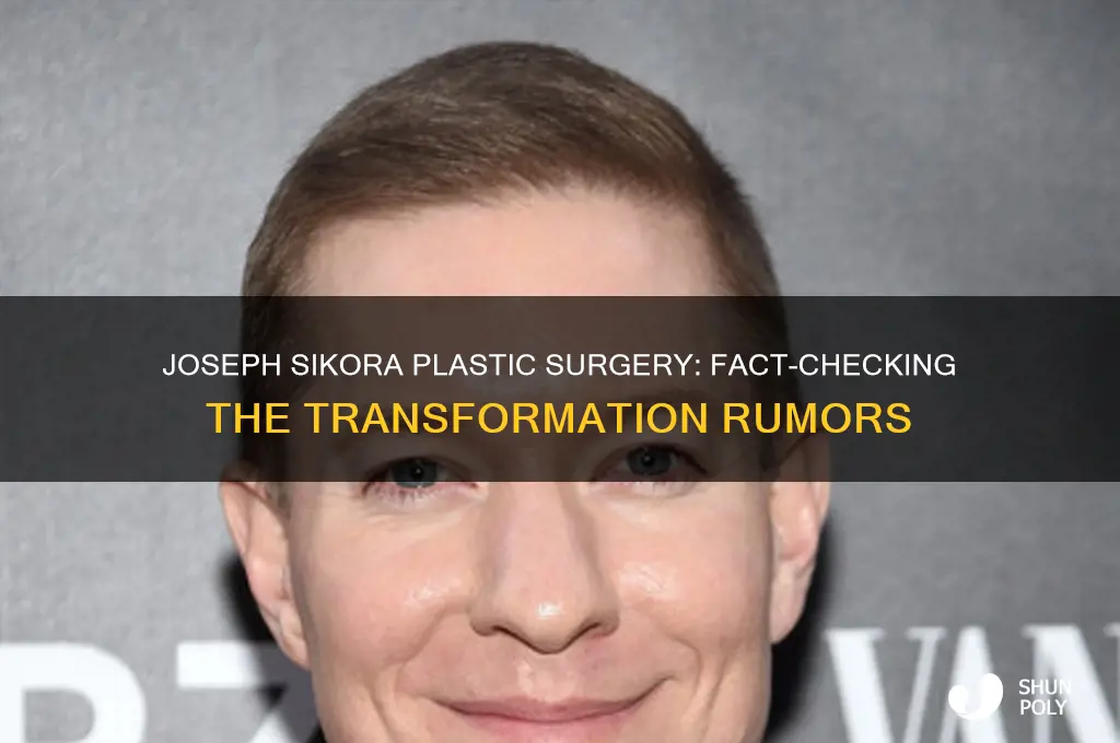 Joseph Sikora Plastic Surgery: Fact-Checking The Transformation Rumors ...