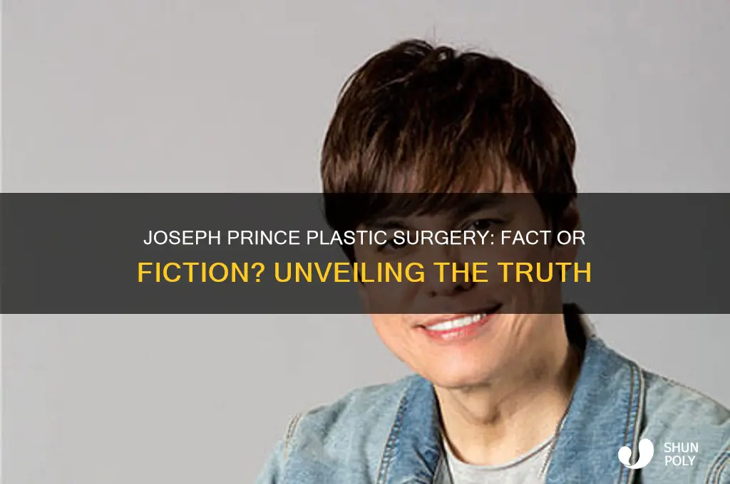 Joseph Prince Plastic Surgery: Fact Or Fiction? Unveiling The Truth ...