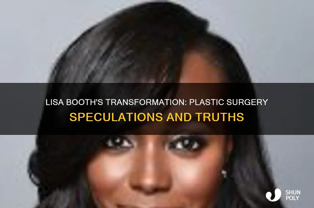 Lisa Booth's Transformation: Plastic Surgery Speculations And Truths ...