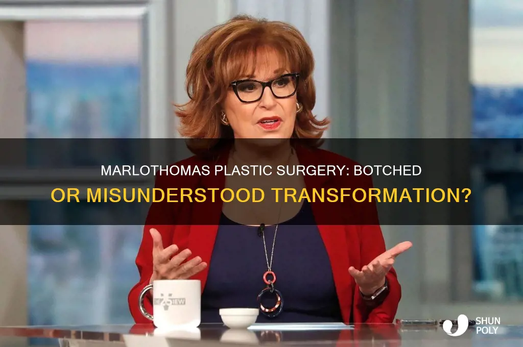 Marlothomas Plastic Surgery: Botched Or Misunderstood Transformation ...