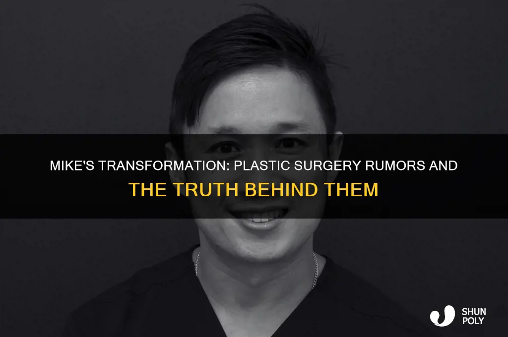 Mike's Transformation: Plastic Surgery Rumors And The Truth Behind Them ...