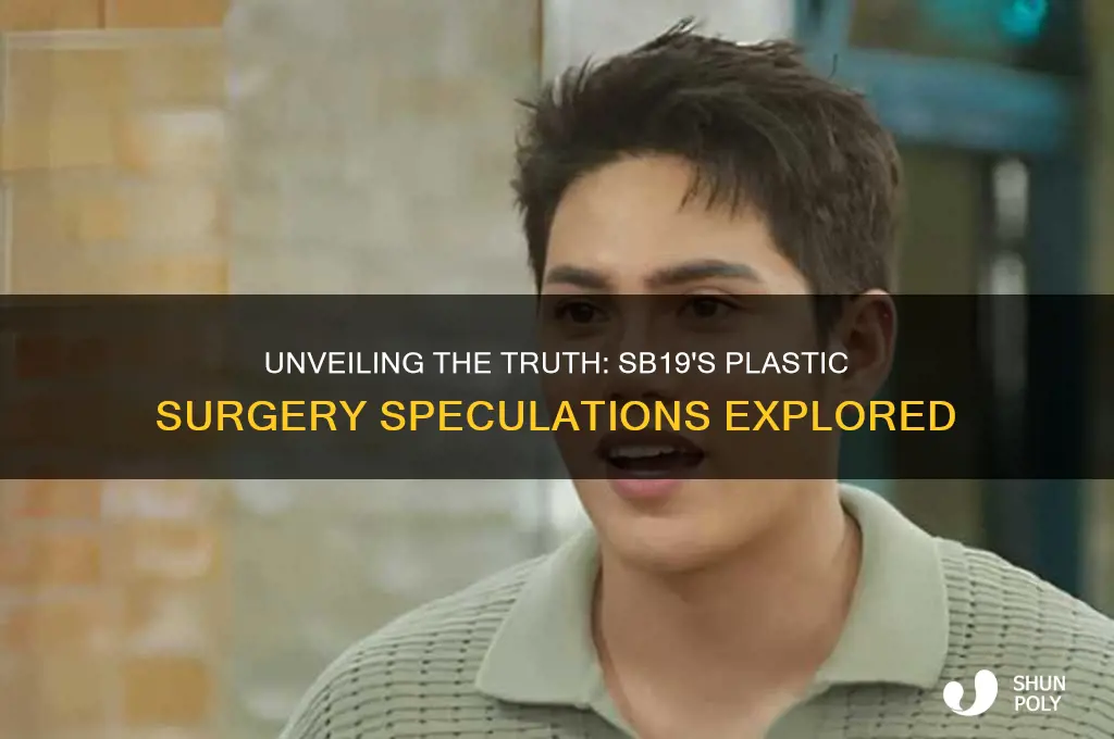 Unveiling The Truth: Sb19's Plastic Surgery Speculations Explored ...