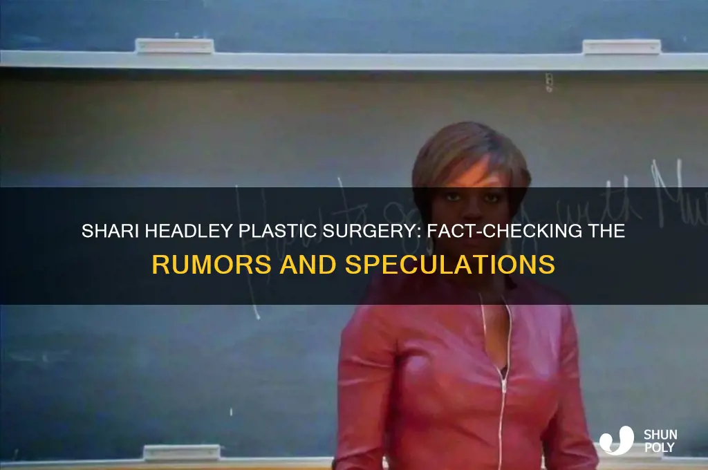 Shari Headley Plastic Surgery: Fact-Checking The Rumors And ...