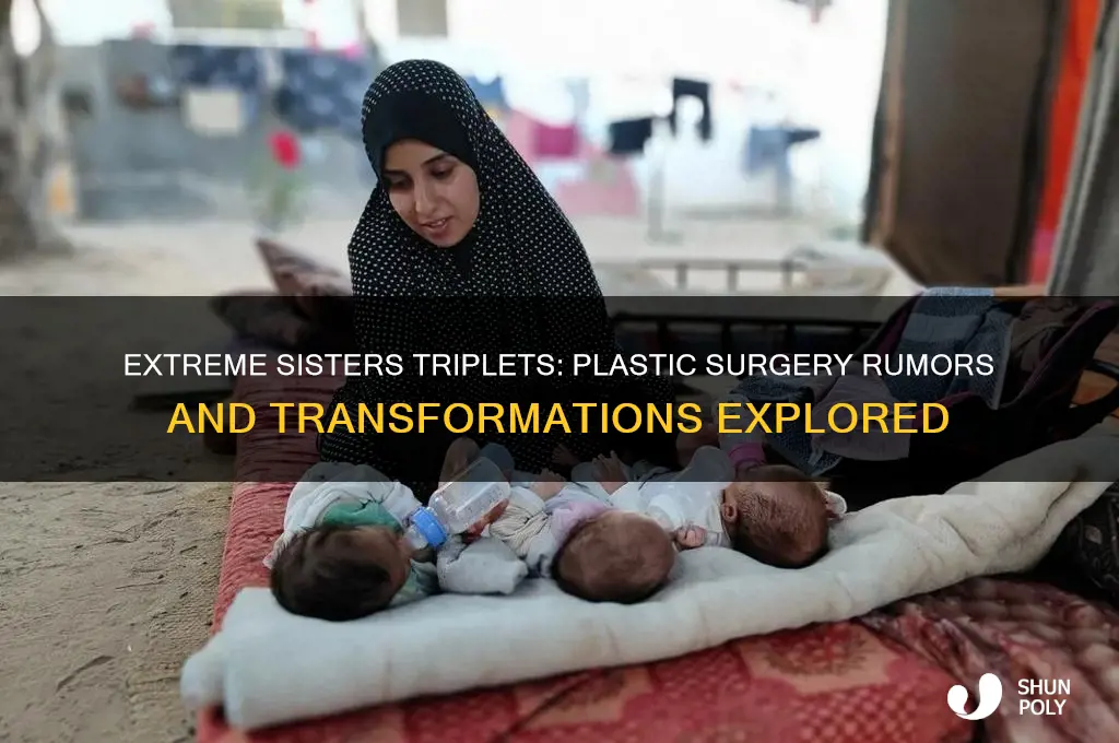 Extreme Sisters Triplets: Plastic Surgery Rumors And Transformations ...