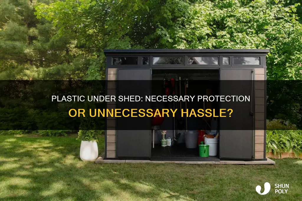 Plastic Under Shed: Necessary Protection Or Unnecessary Hassle? | ShunPoly