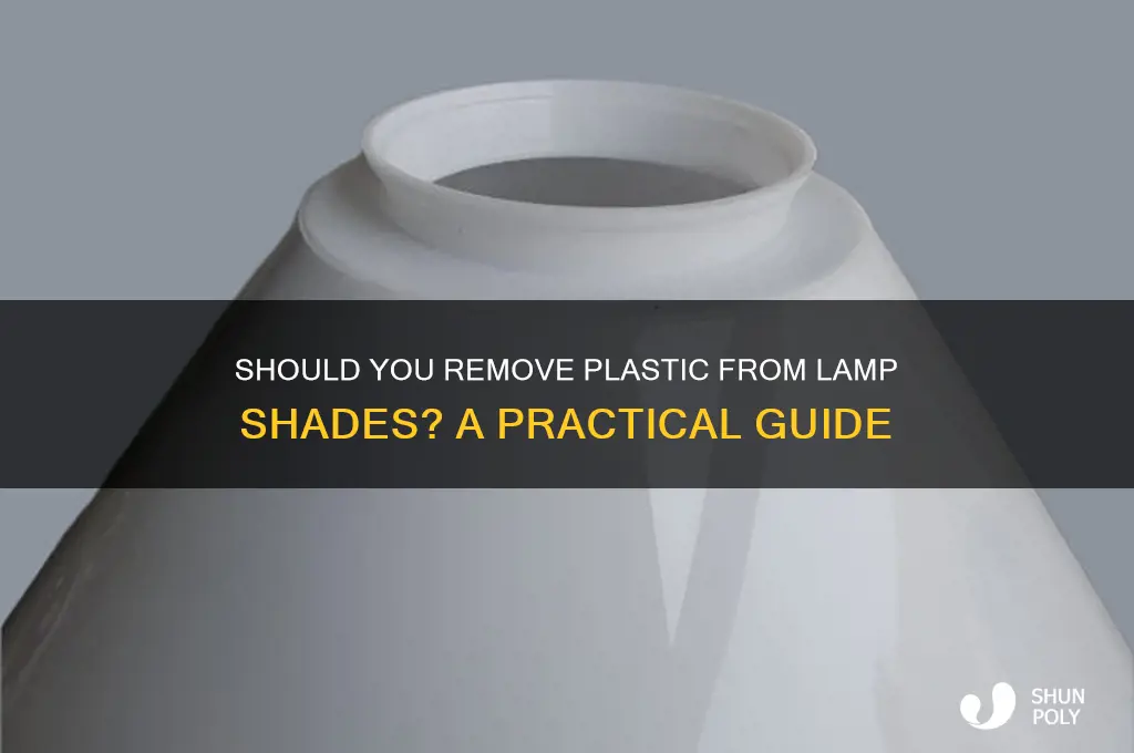 Should You Remove Plastic From Lamp Shades? A Practical Guide | ShunPoly