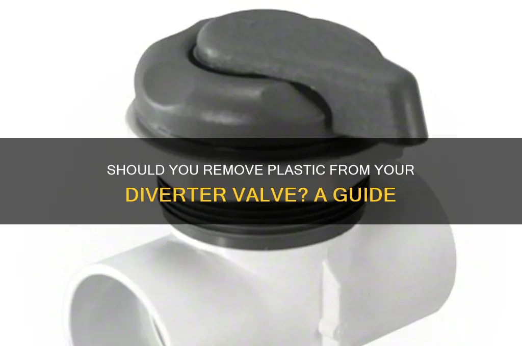 Should You Remove Plastic From Your Diverter Valve? A Guide | ShunPoly