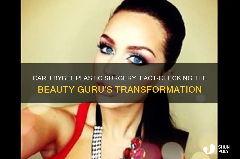 Carli Bybel Plastic Surgery: Fact-Checking The Beauty Guru's ...