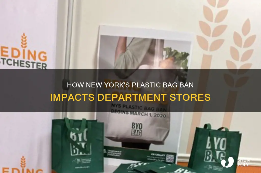 How New York's Plastic Bag Ban Impacts Department Stores | ShunPoly