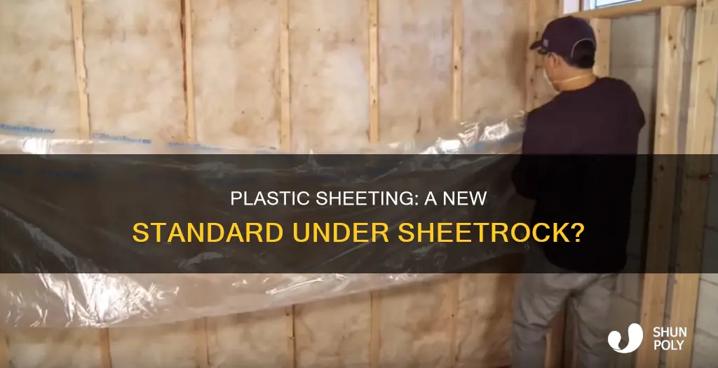 Plastic Sheeting: A New Standard Under Sheetrock? | ShunPoly