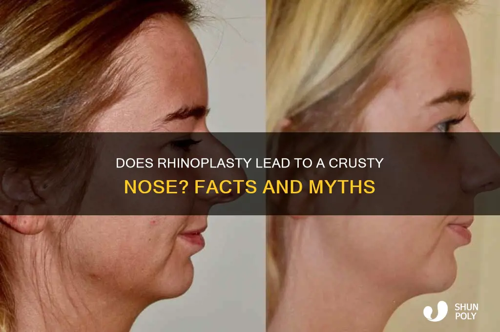 Does Rhinoplasty Lead To A Crusty Nose? Facts And Myths | ShunPoly