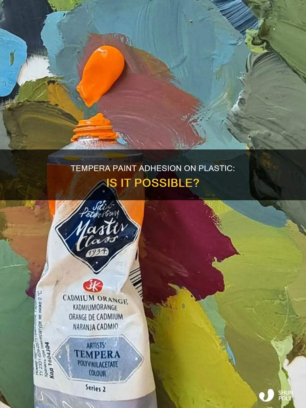 Tempera Paint Adhesion On Plastic: Is It Possible? | ShunPoly