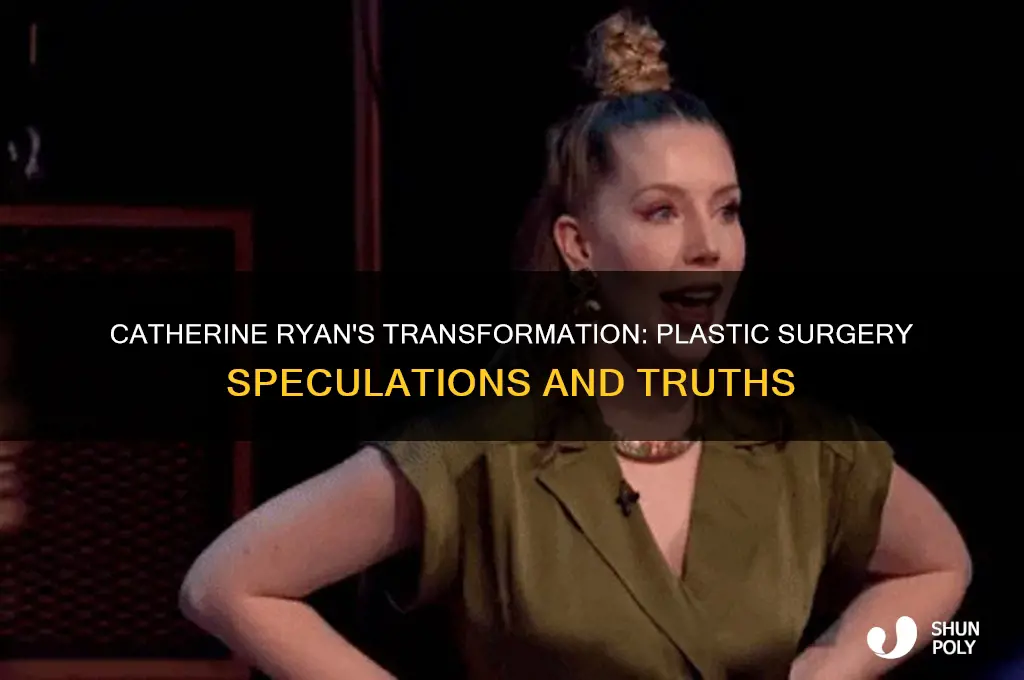 Catherine Ryan's Transformation: Plastic Surgery Speculations And ...