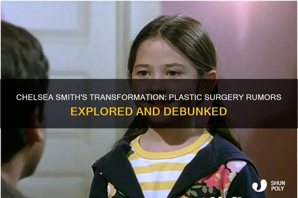 Chelsea Smith's Transformation: Plastic Surgery Rumors Explored And ...