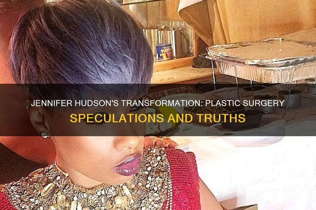 Jennifer Hudson's Transformation: Plastic Surgery Speculations And ...