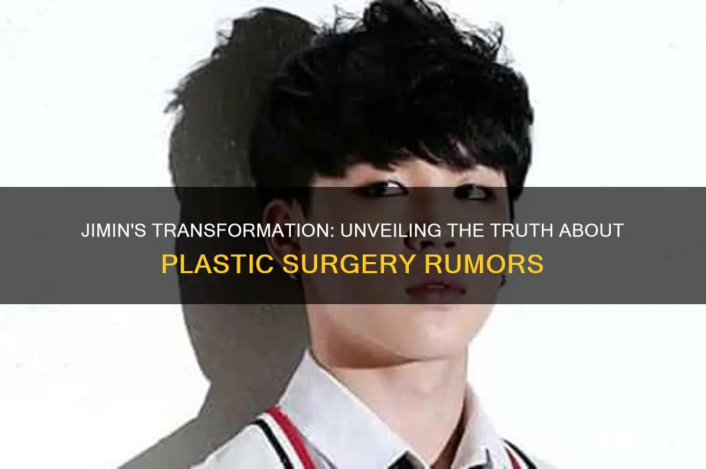 Jimin's Transformation: Unveiling The Truth About Plastic Surgery ...