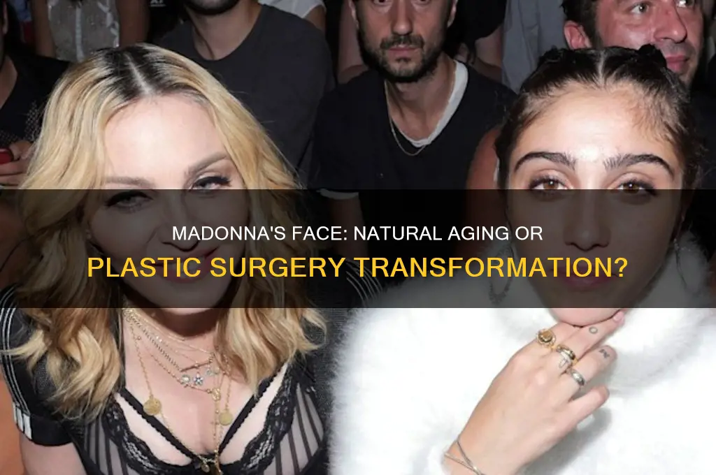 Madonna's Face: Natural Aging Or Plastic Surgery Transformation? | ShunPoly