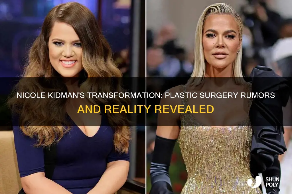 Nicole Kidman's Transformation: Plastic Surgery Rumors And Reality ...