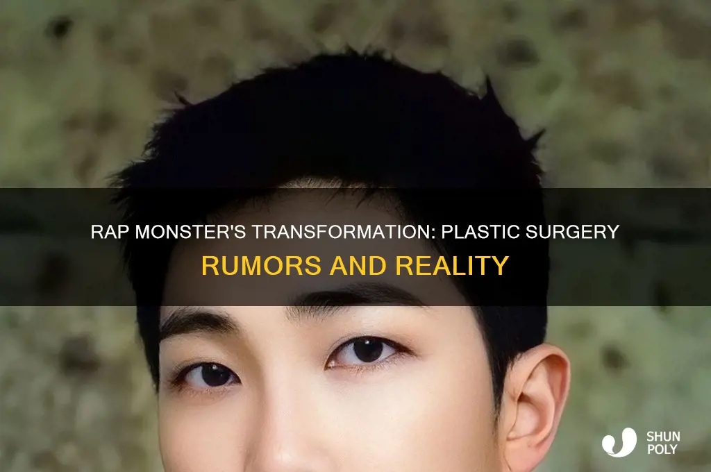 Rap Monster's Transformation: Plastic Surgery Rumors And Reality | ShunPoly