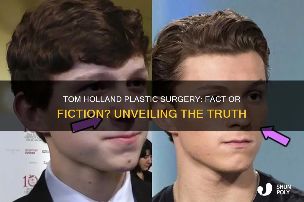 Tom Holland Plastic Surgery: Fact Or Fiction? Unveiling The Truth ...
