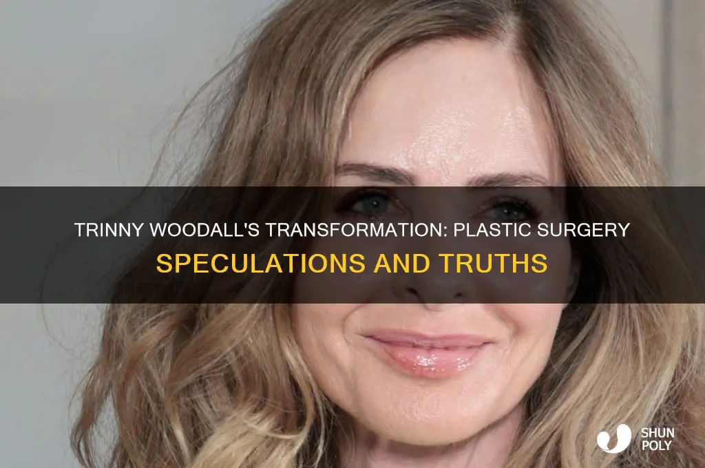 Trinny Woodall's Transformation: Plastic Surgery Speculations And ...