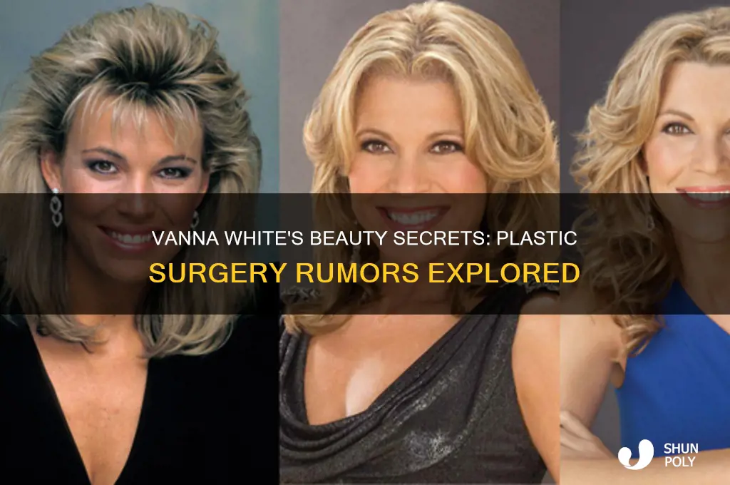 Vanna White's Beauty Secrets: Plastic Surgery Rumors Explored | ShunPoly