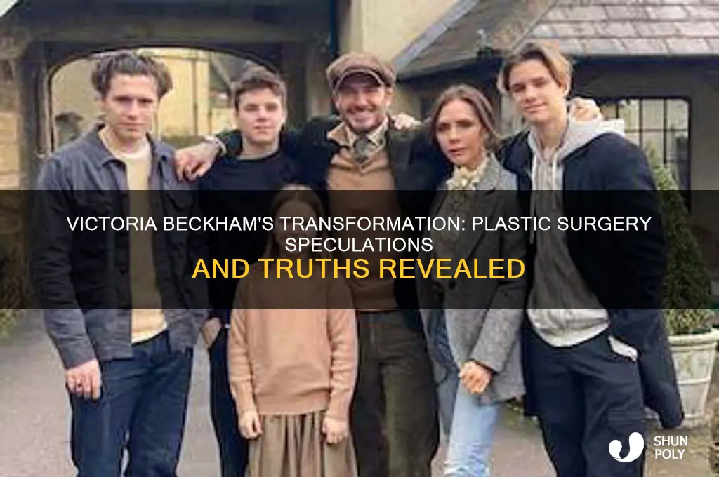 Victoria Beckham's Transformation: Plastic Surgery Speculations And ...