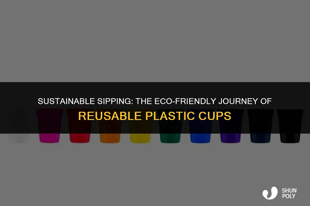 Sustainable Sipping: The Eco-Friendly Journey Of Reusable Plastic Cups ...